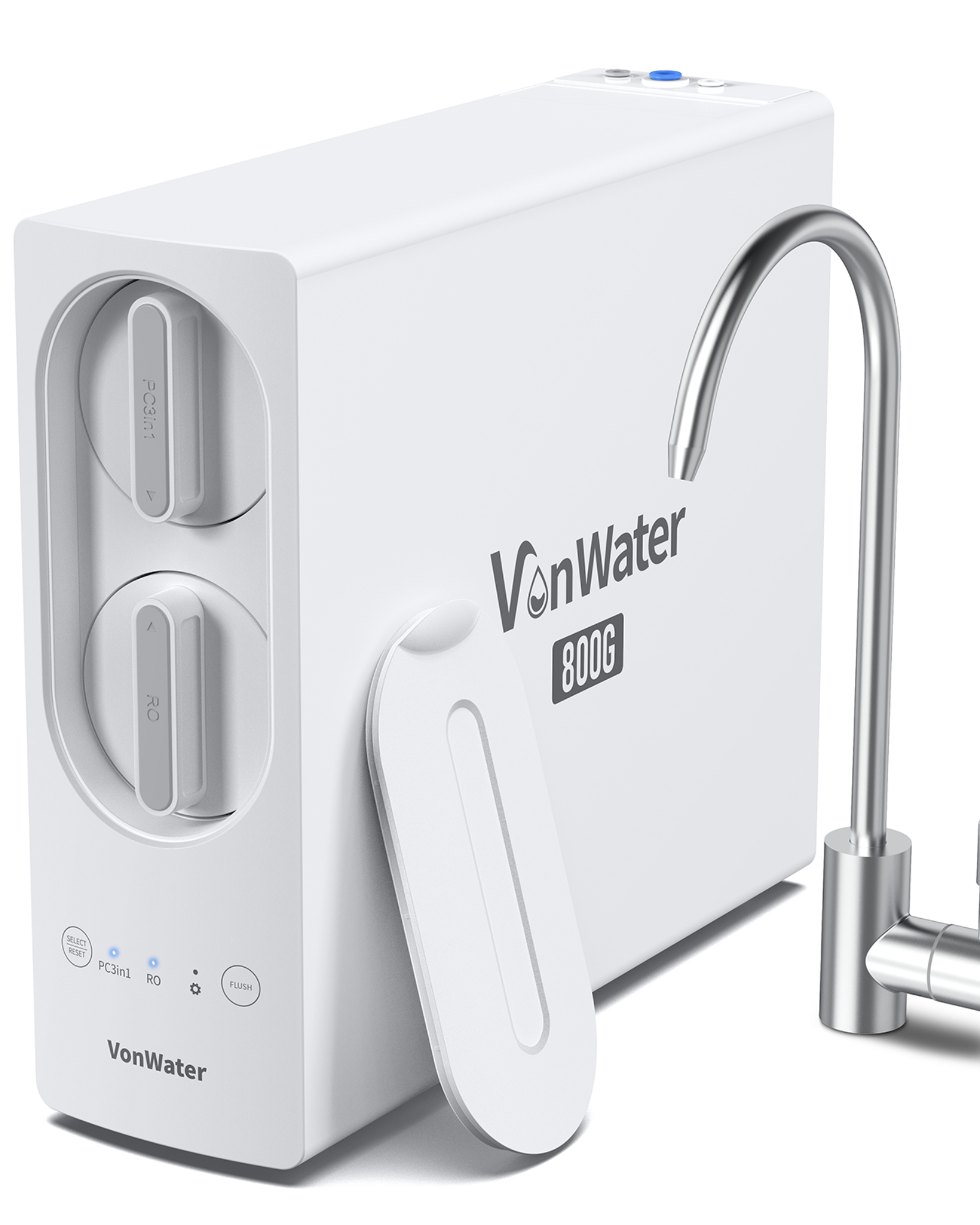 VonWater 800GPD Under Sink 7 Stage RO Water System With Faucet | V2-800N